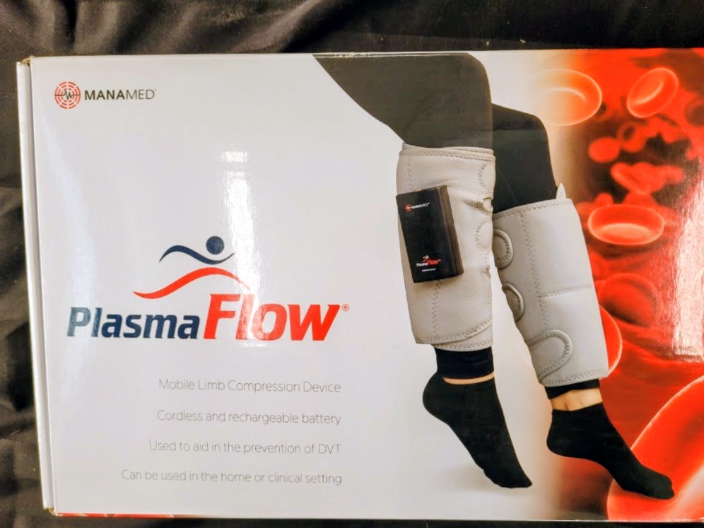 BIDDING CLOSED – Auction Item: PlasmaFlow Mobile Limb Compression ...