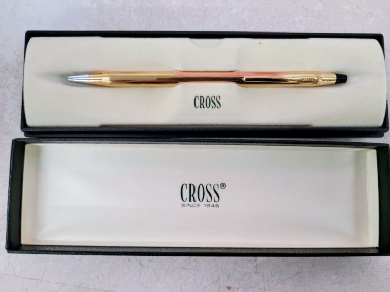 Auction Item: Cross “Classic Century” 10k Gold-Filled Ball-Point Pen ...