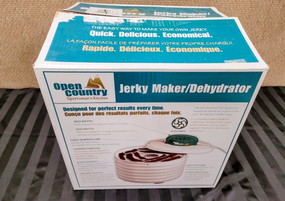 Auction Item: Open Country Jerky Maker/Dehydrator – Churches Thrift Shop